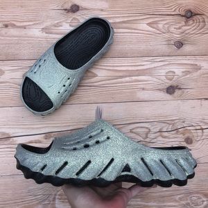 CROCS | Shoes | Crocs Echo Reflective Slide | Poshmark